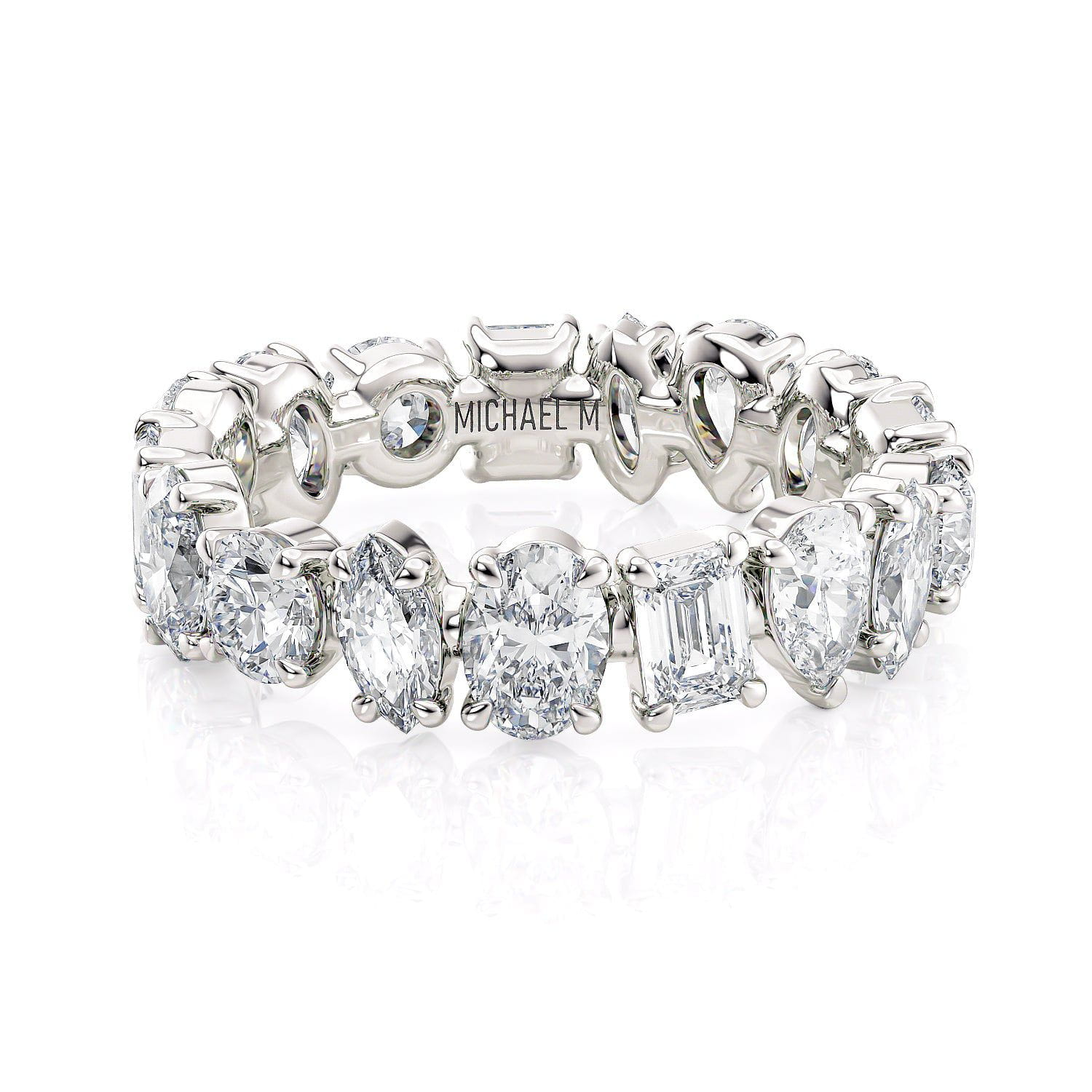Multi-Shape Eternity Band | Richter & Phillips Jewelers